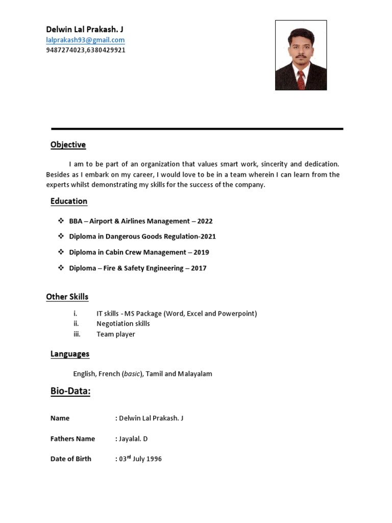 Delwin Lal Prakas | PDF | Career & Growth | Business