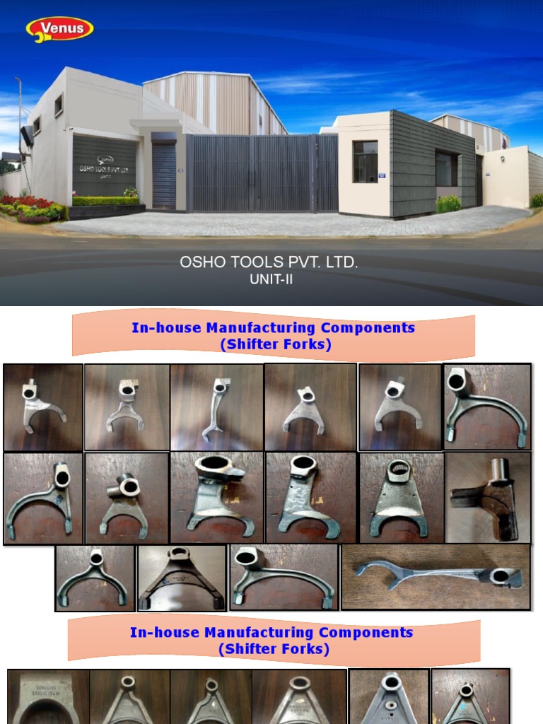 Shifter Forks by Osho Tools | PDF