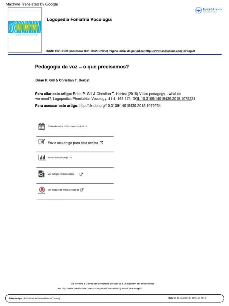 Voice Pedagogy - What Do We Need | PDF | Canto | Science