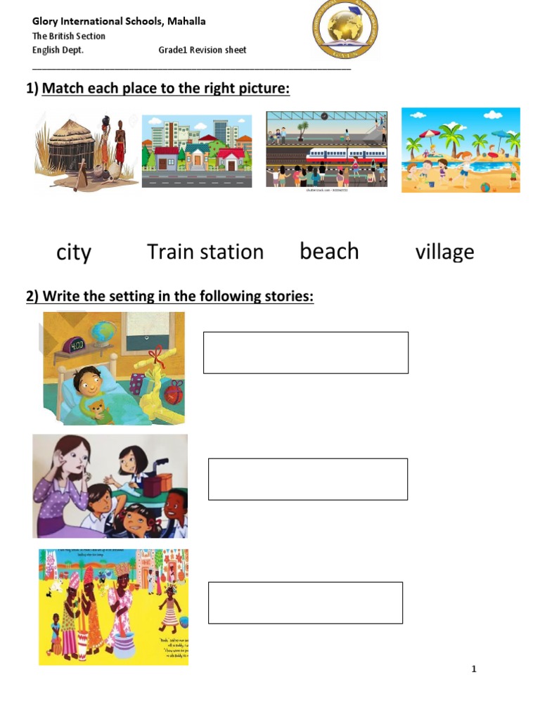 Grade 1 English revision | PDF | Language Families | Human Communication