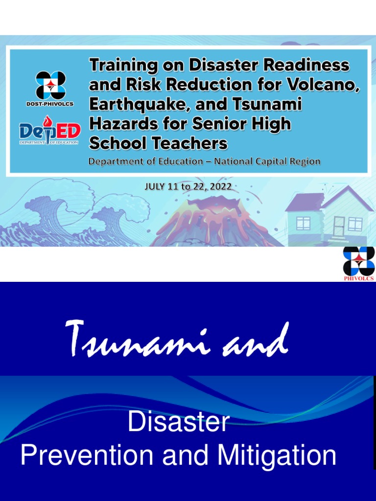 Part B. Module 5. Tsunami and Disaster Prevention and Mitigation | PDF ...