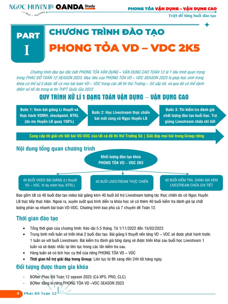 Phong tỏa VD VDC | PDF