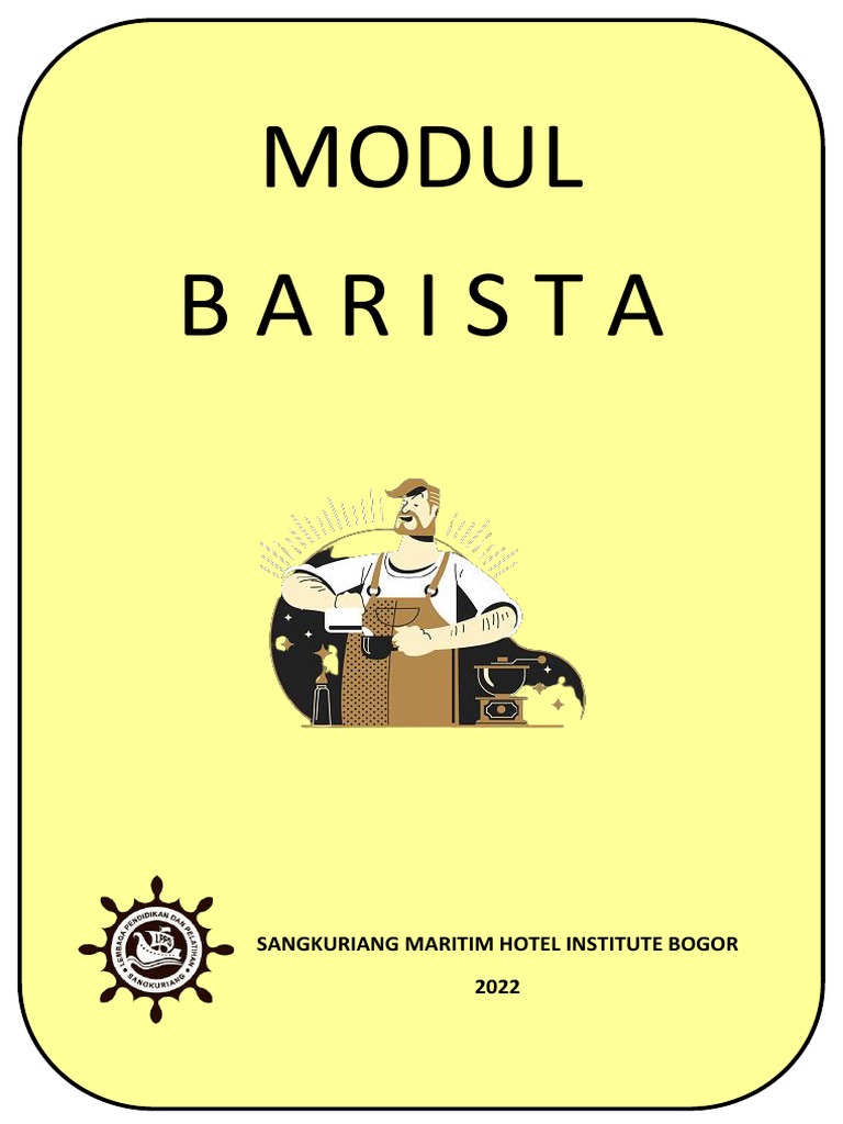 Modul Barista 2022 - UPDATED | PDF