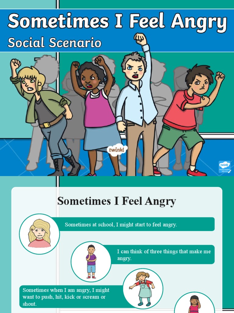 Sometimes I Feel Angry | PDF | Self-Improvement