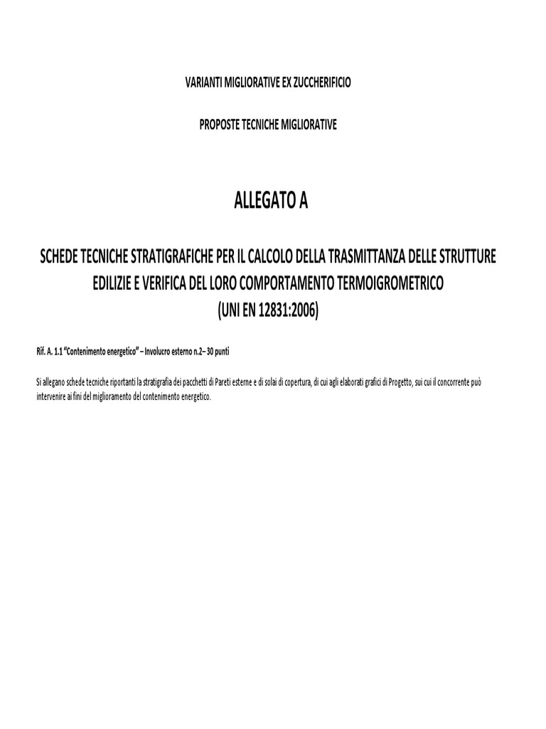 05-Allegato A Trasmittanza | PDF