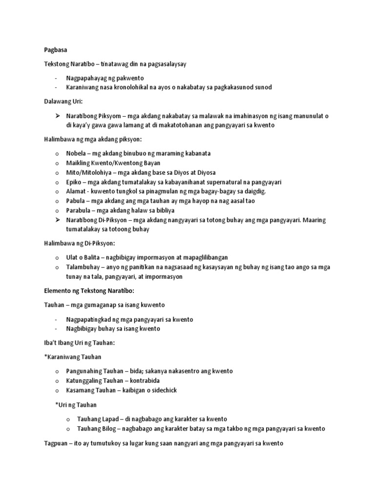 Pagbasa Ipp | PDF