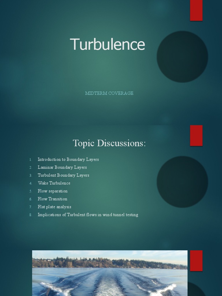 Turbulence: Midterm Coverage | Download Free PDF | Boundary Layer | Turbulence