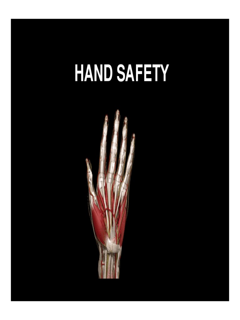 Hand Safety | PDF | Carpal Tunnel Syndrome | Glove