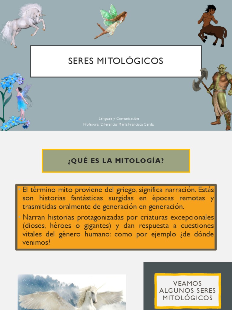 Seres Mitológicos | PDF