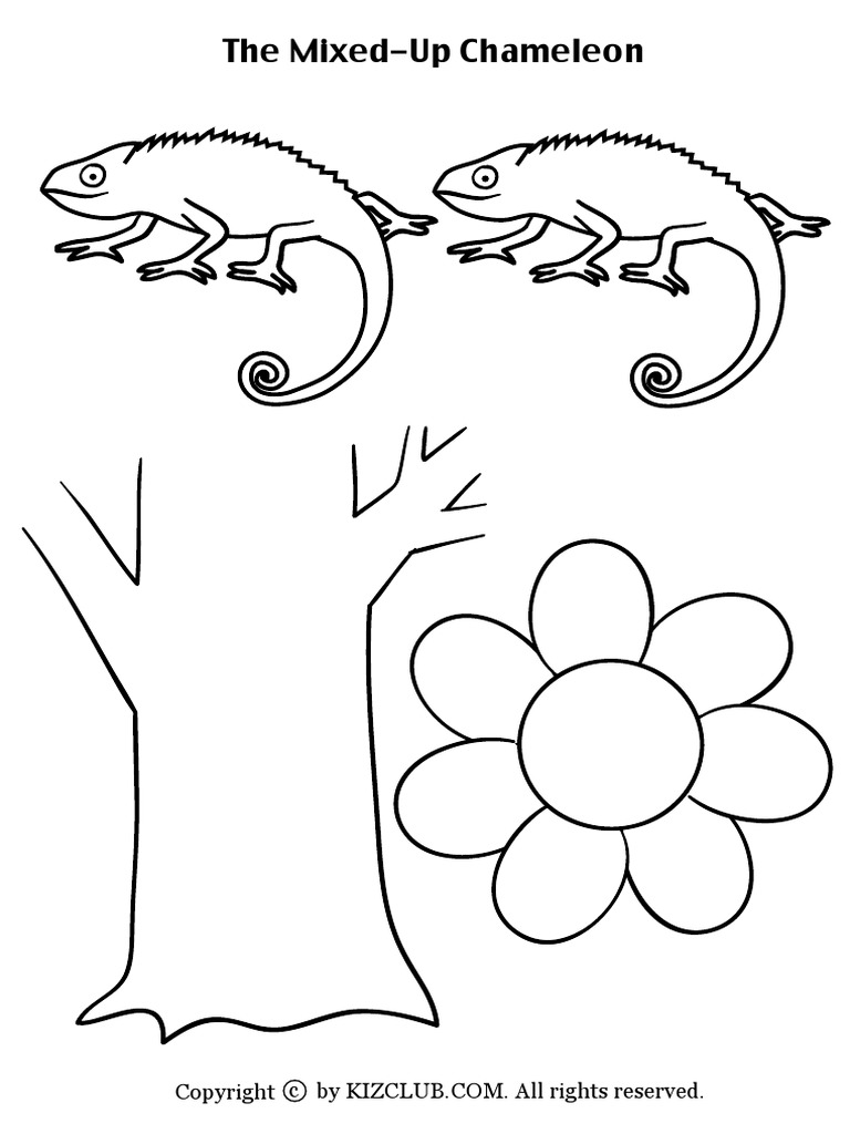 The Mixed-Up Chameleon - Kiz Club | PDF