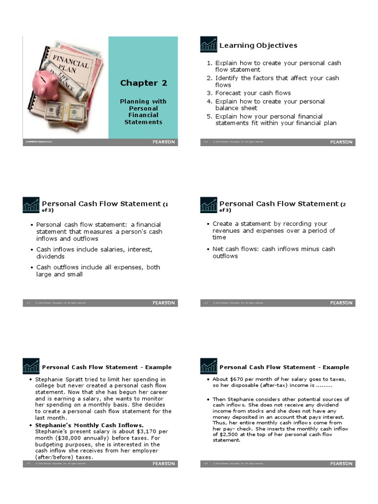 PF - Chapter 2 - Personal Financial Statement - For ST | PDF | Balance ...