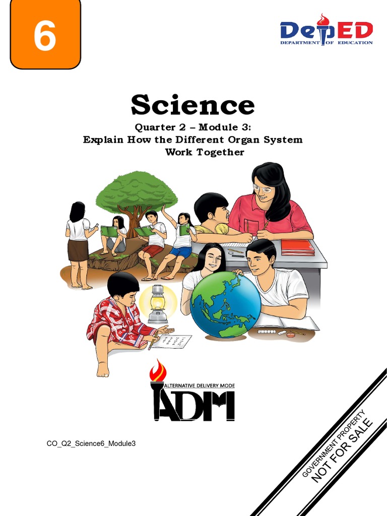 Science6 q2 Mod3 Explain How The Different Organ System v2 | PDF | Human Body | Central Nervous ...