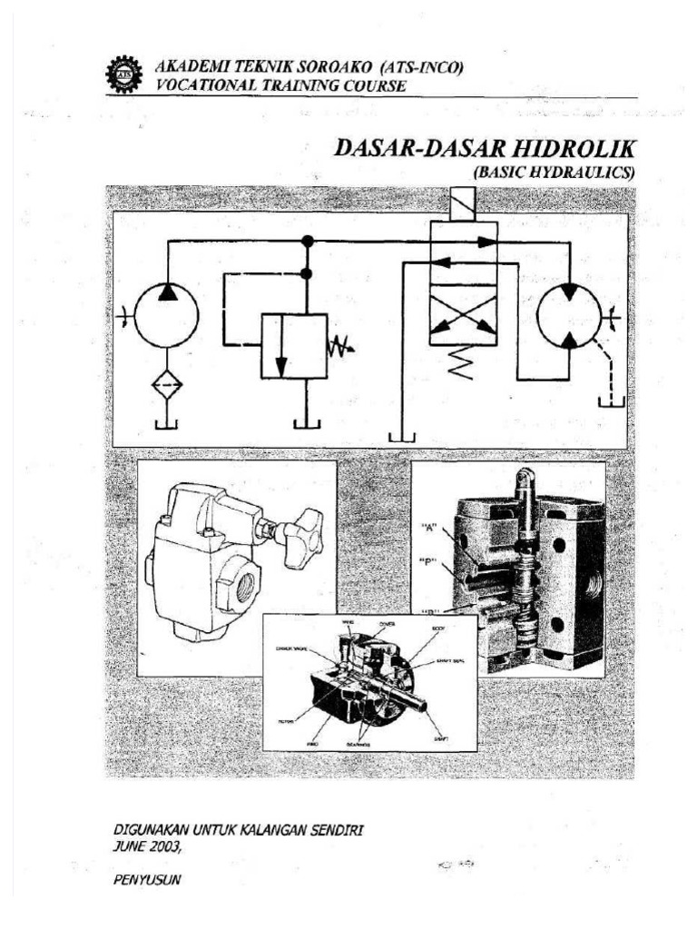 PDF Dasar Dasar Hidrolik Basic Hydralics Compress | PDF