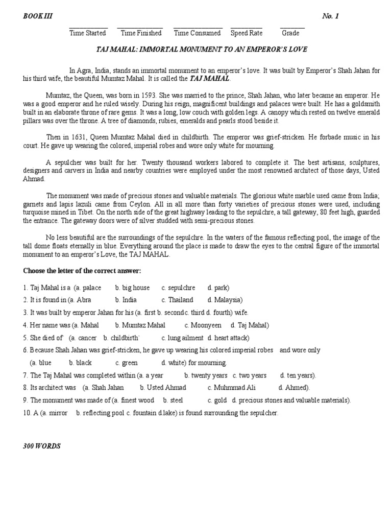 Testing Reading Power (Grade 9) | PDF | Hannibal | Pope