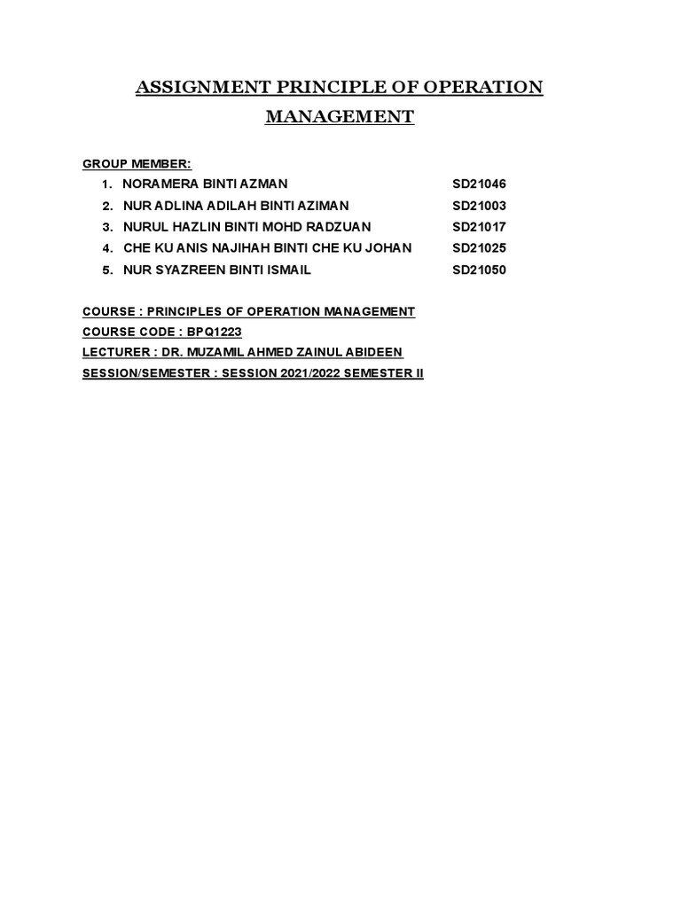 Assignment Group 6 Project of Management | PDF | Employment | Motivation