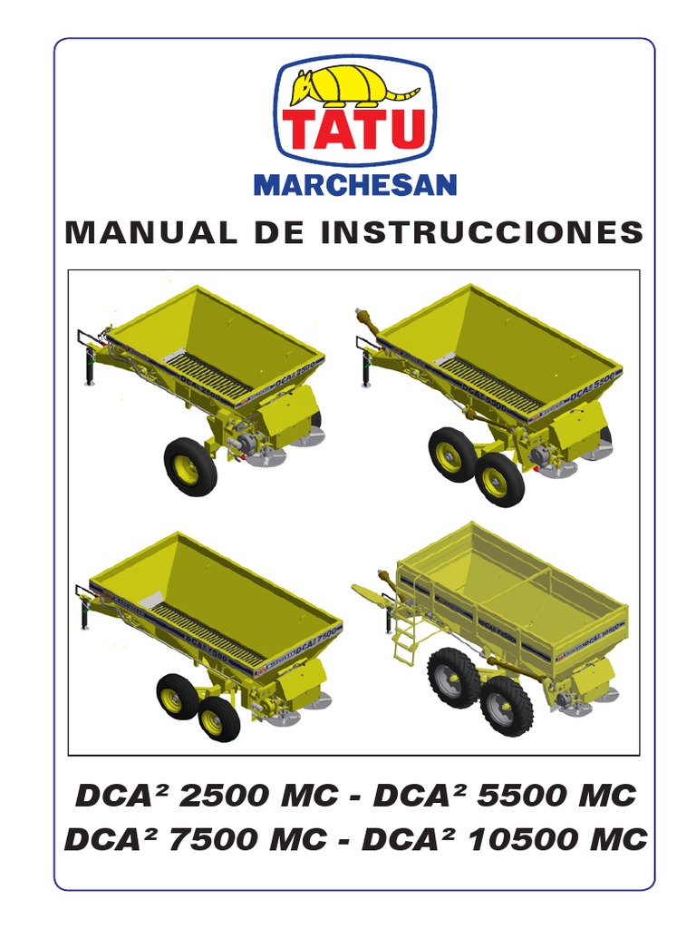 Manual Encaladora DCA | PDF | Tractor | Transporte