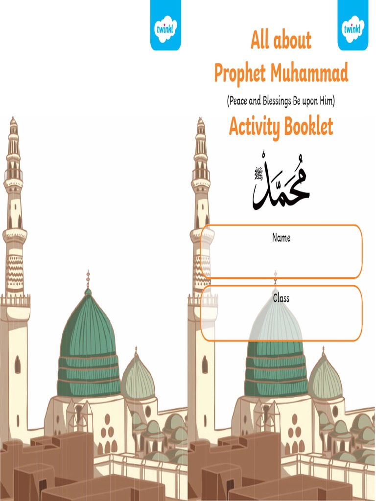 Ar Ise 51 All About Prophet Muhammad Activity Booklet - Ver - 8 | PDF ...