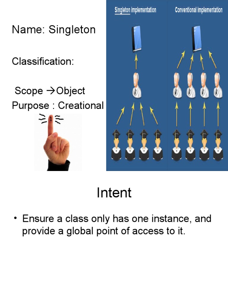 Singleton Pdf Class Computer Programming Inheritance Object Oriented Programming 9379