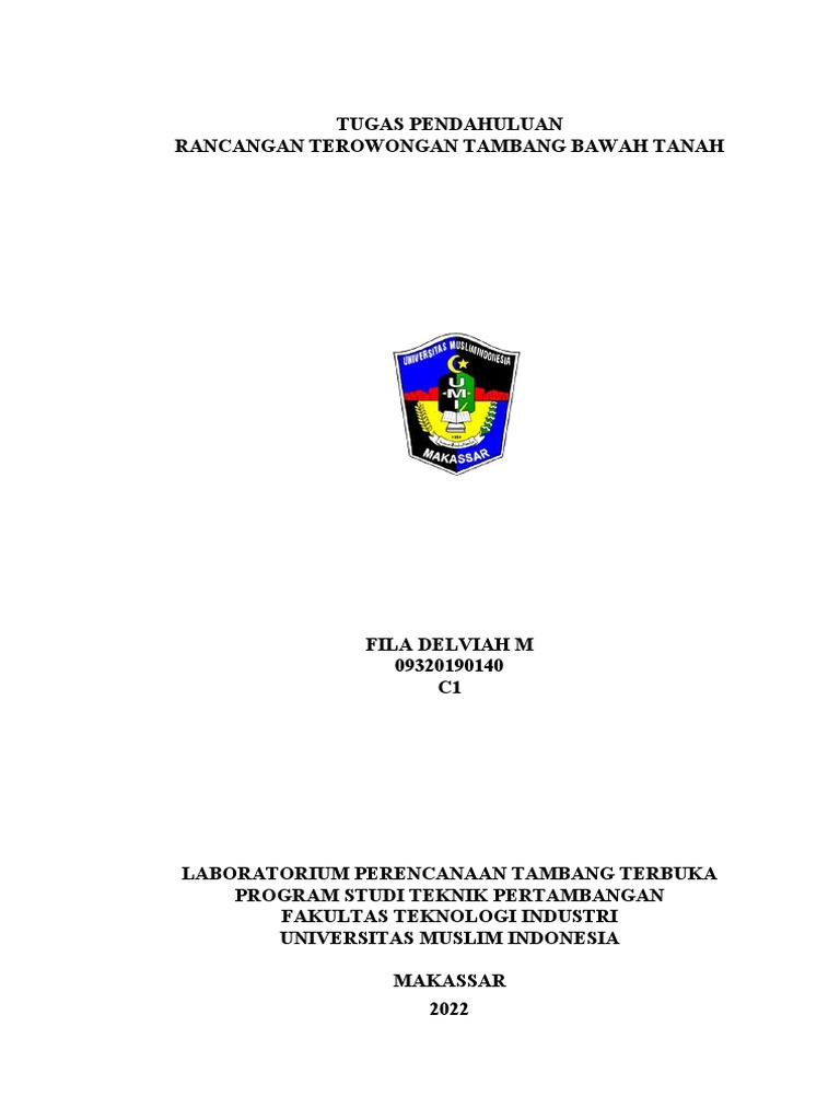 TP PTBT R.terowongan TBT Fila | PDF