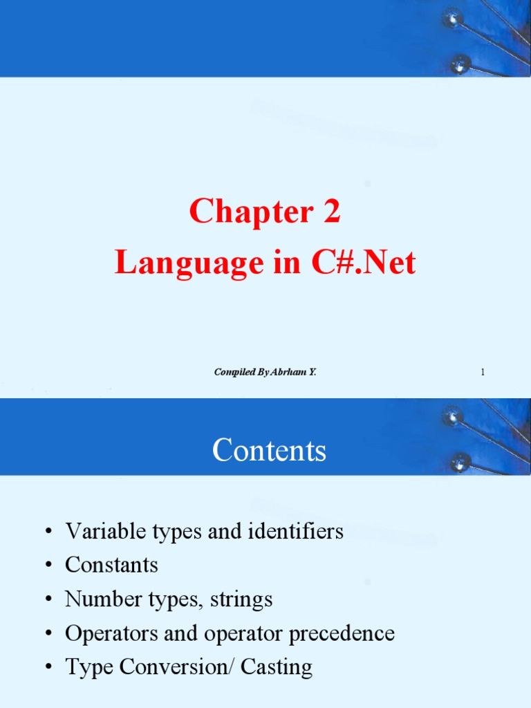 Event Driven Programming Ch2 Pdf Variable Computer Science Control Flow