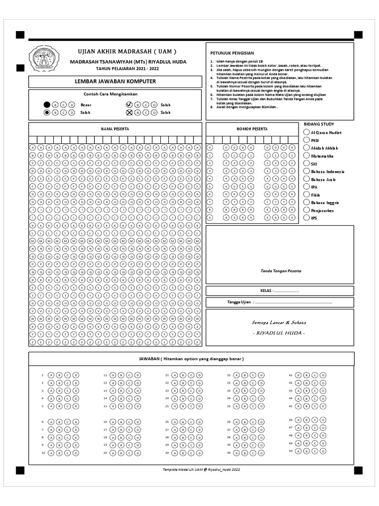 LJK Uam MTS 21-22 Fix Polos | PDF