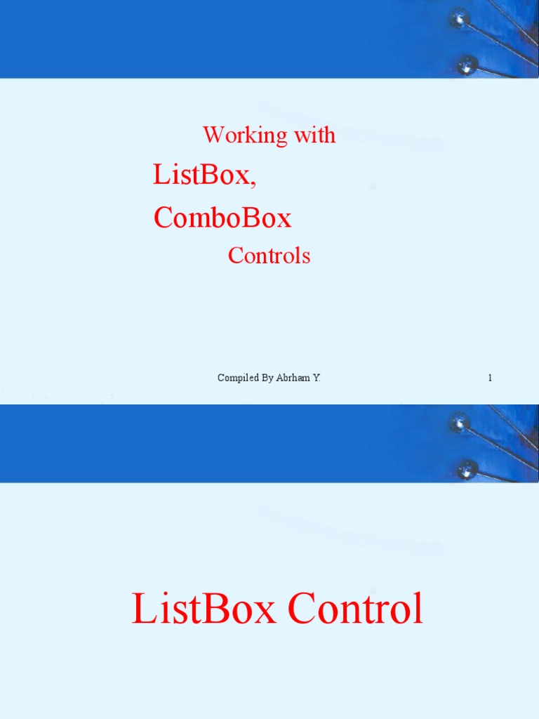 Ch3 5 Pdf C Sharp Programming Language Interface Computing