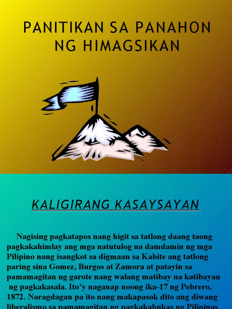 Panitikan Sa Panahon NG Himagsikan | PDF