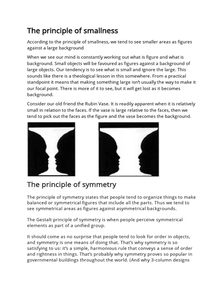 Gestalt Principles | PDF
