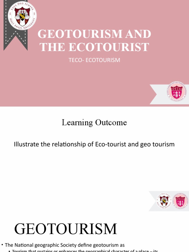 Geotourism: Definition and Principles | PDF | Tourism | Earth Sciences