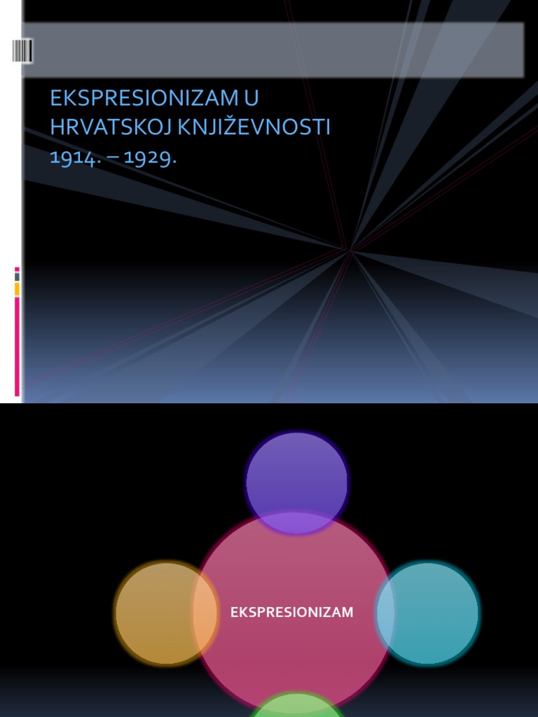 Ekspresionizam u Hrvatskoj | PDF