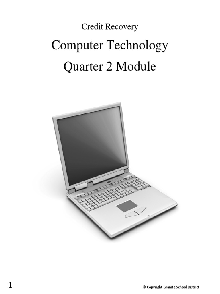 Comp Tech Quarter 2 Module | PDF | Spreadsheet | Computer Hardware