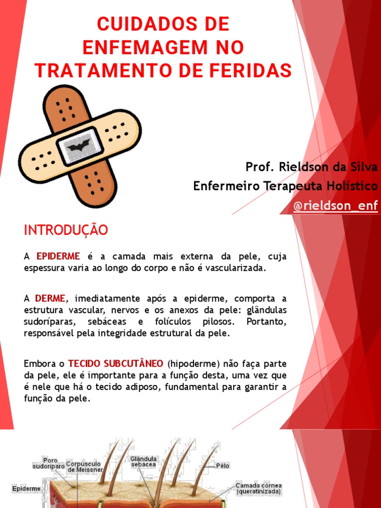 A09 - Feridas e Curativos | PDF | Pele | Inflamação