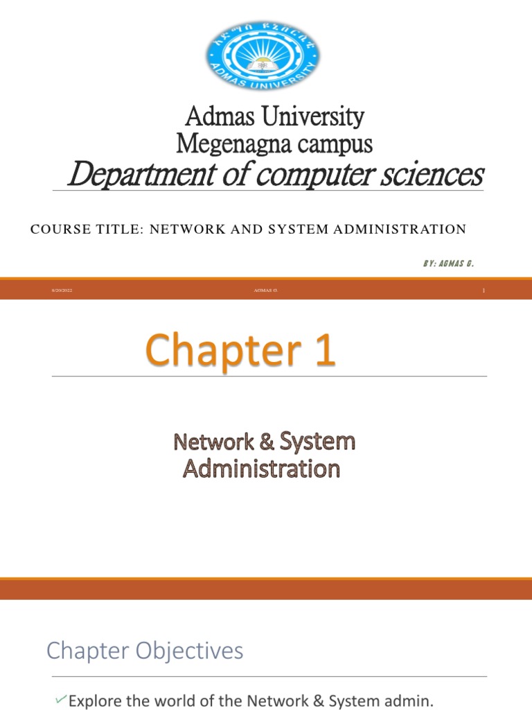 Introduction to System Administration | PDF | System Administrator ...