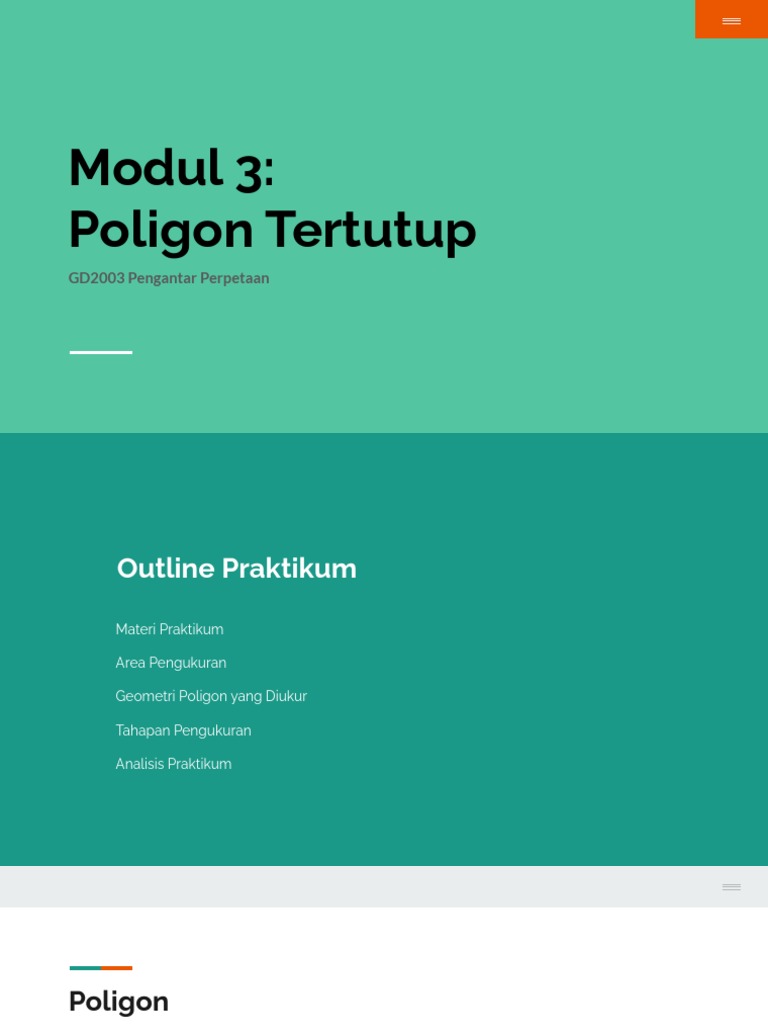 Modul 3 Poligon Tertutup | PDF