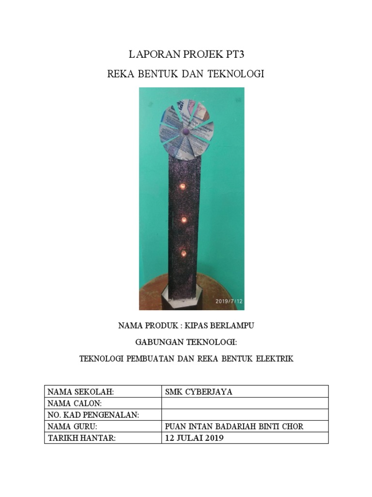 Contoh Laporan Projek | PDF