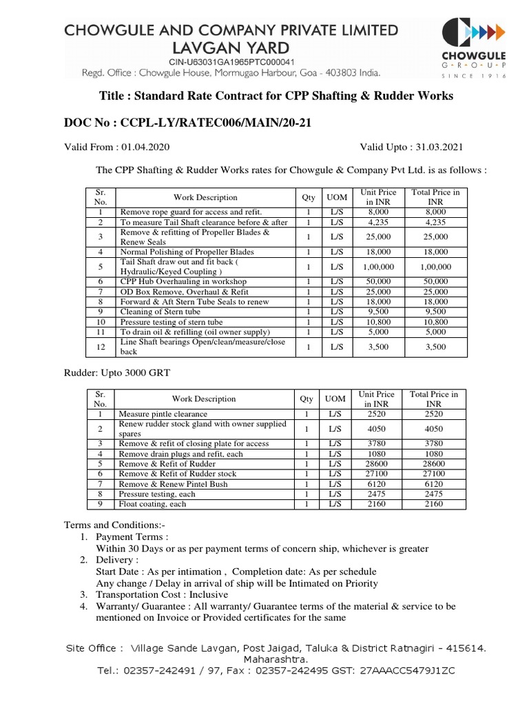 006 CPP Shafting-Rudder 20-21 | PDF | Propeller