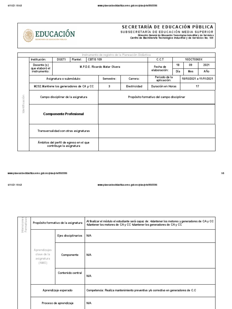 M2S2 Unidad 2 | PDF | Evaluación | Aprendizaje