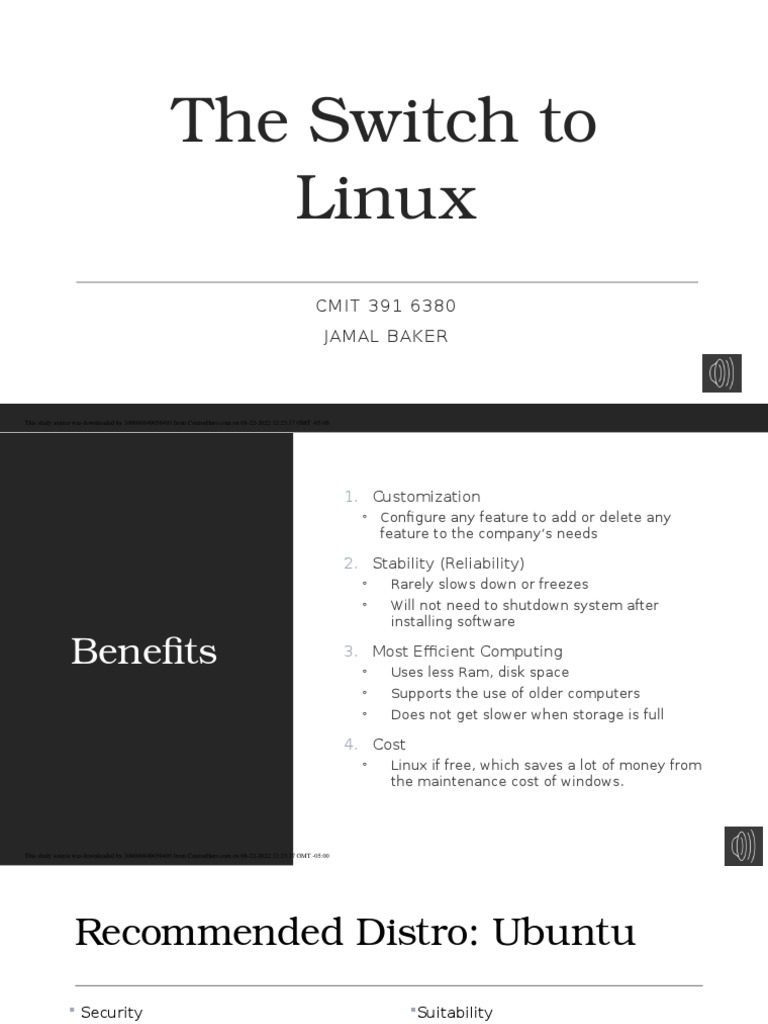 Linux Migration for IT Professionals | PDF | Linux | Operating System