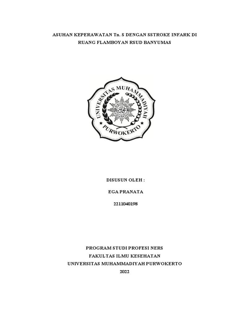 Askep Stroke Infark | PDF