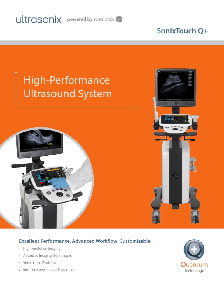 Ultrasonix Sonix Touch BG0526-F | PDF | Medical Ultrasound | Imaging