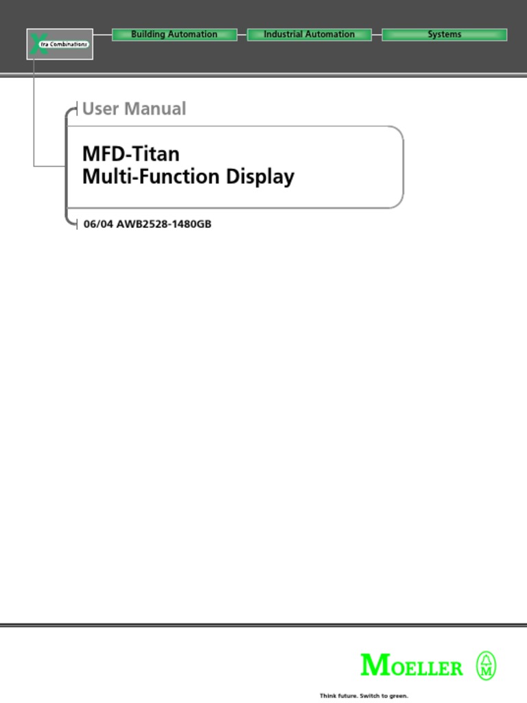 Manual MFD Ingles | PDF | Relay | Power Supply