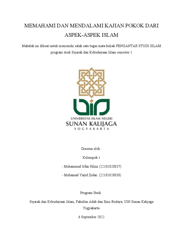 MAKALAH PSI Kelompok 1 | PDF