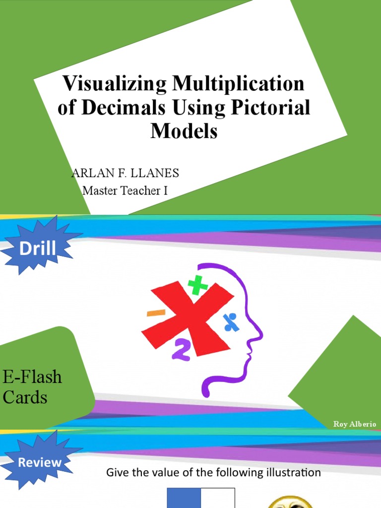 Visualizing Multiplication of Decimals Using Pictorial Models ...
