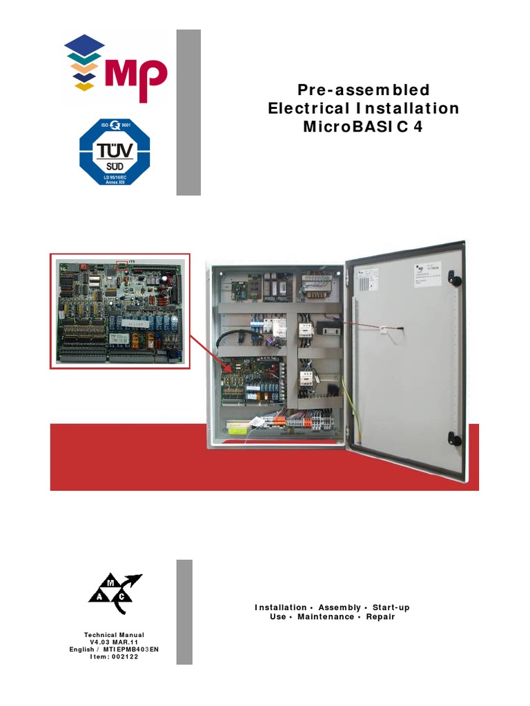 Mi̇crobasi̇c 4 | PDF | Mains Electricity | Elevator