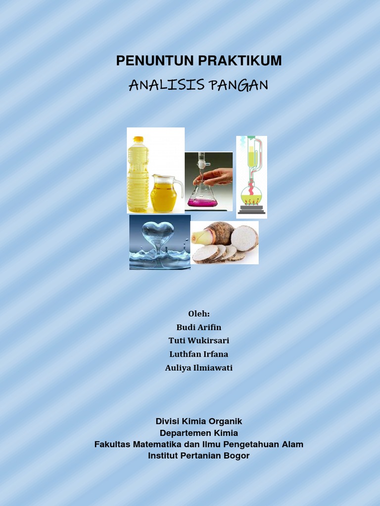 Penuntun Praktikum Analisis Pangan | PDF