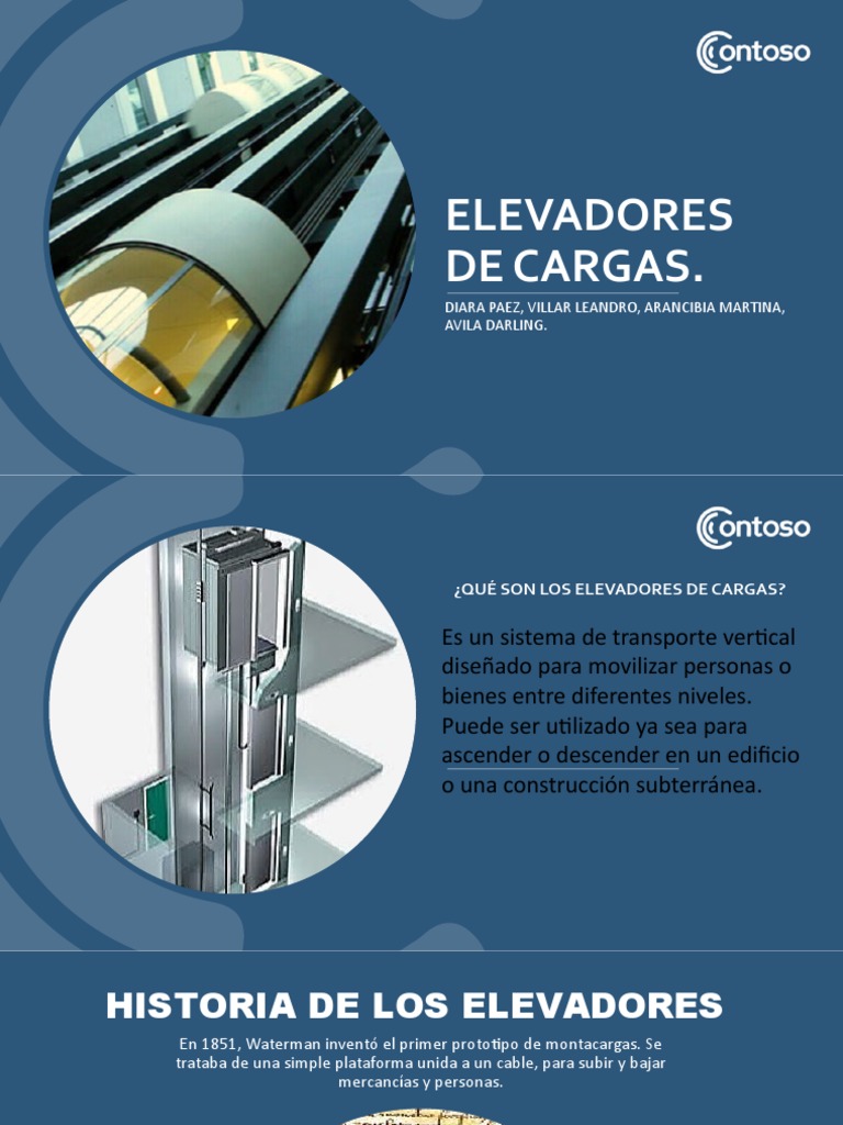 Elevadores de Cargas | PDF | Ascensor | Transporte