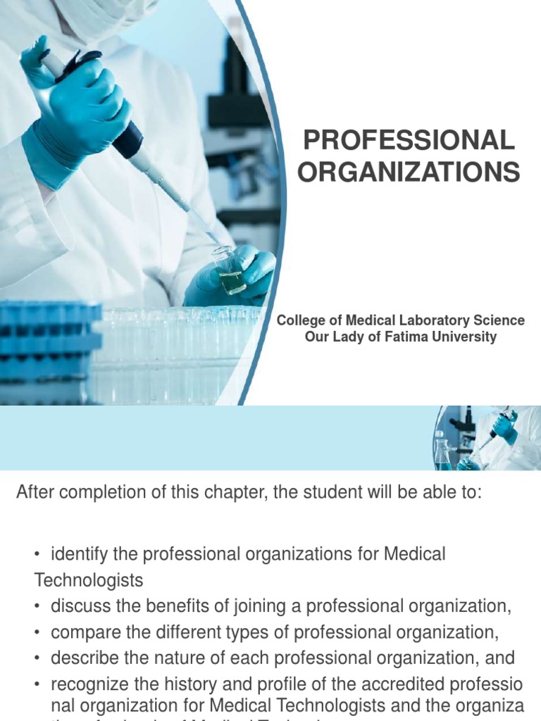 Professional Organizations | PDF | Health Care | Health Sciences