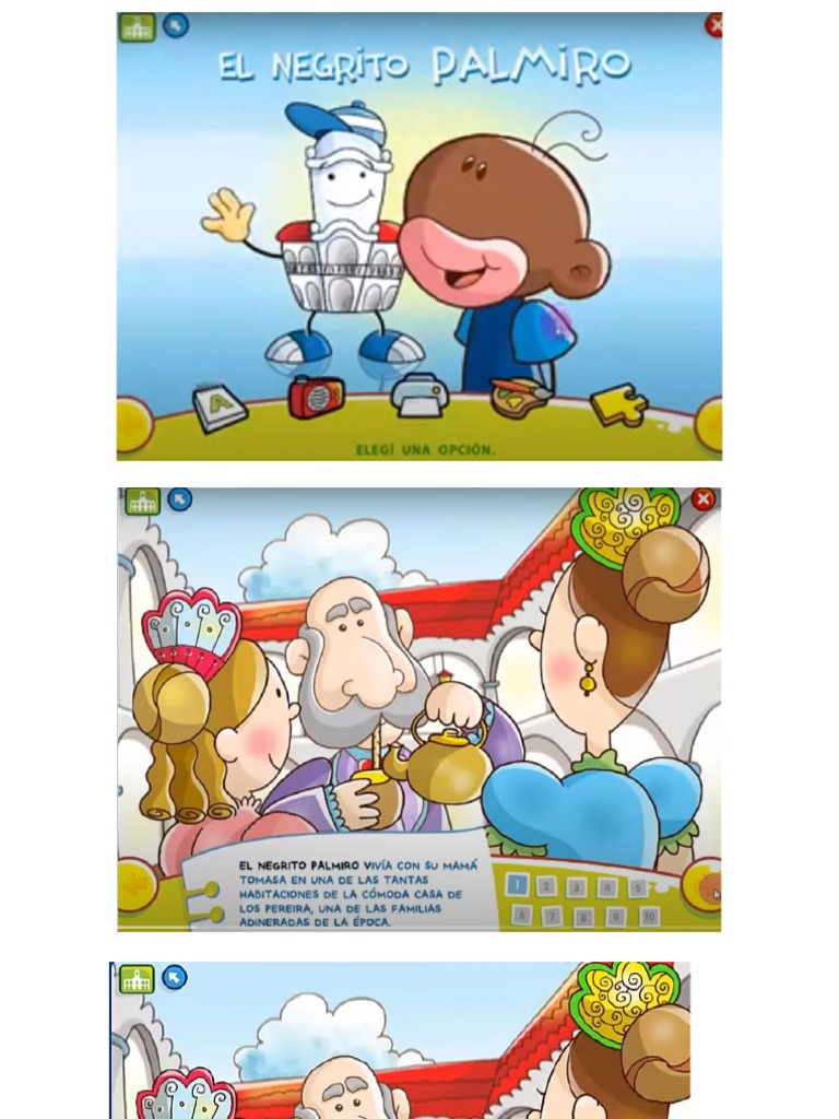 Cuento - El Negrito Palmiro | PDF