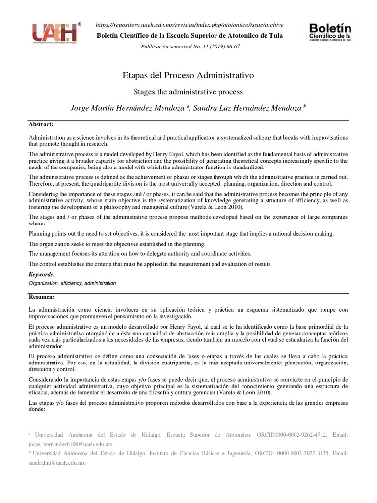 Etapas de Los Procesos | PDF | Cognition | Science