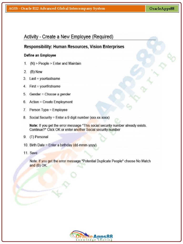 AGIS Setup in Oracle R12 Guide | PDF | Accounts Payable | Computing